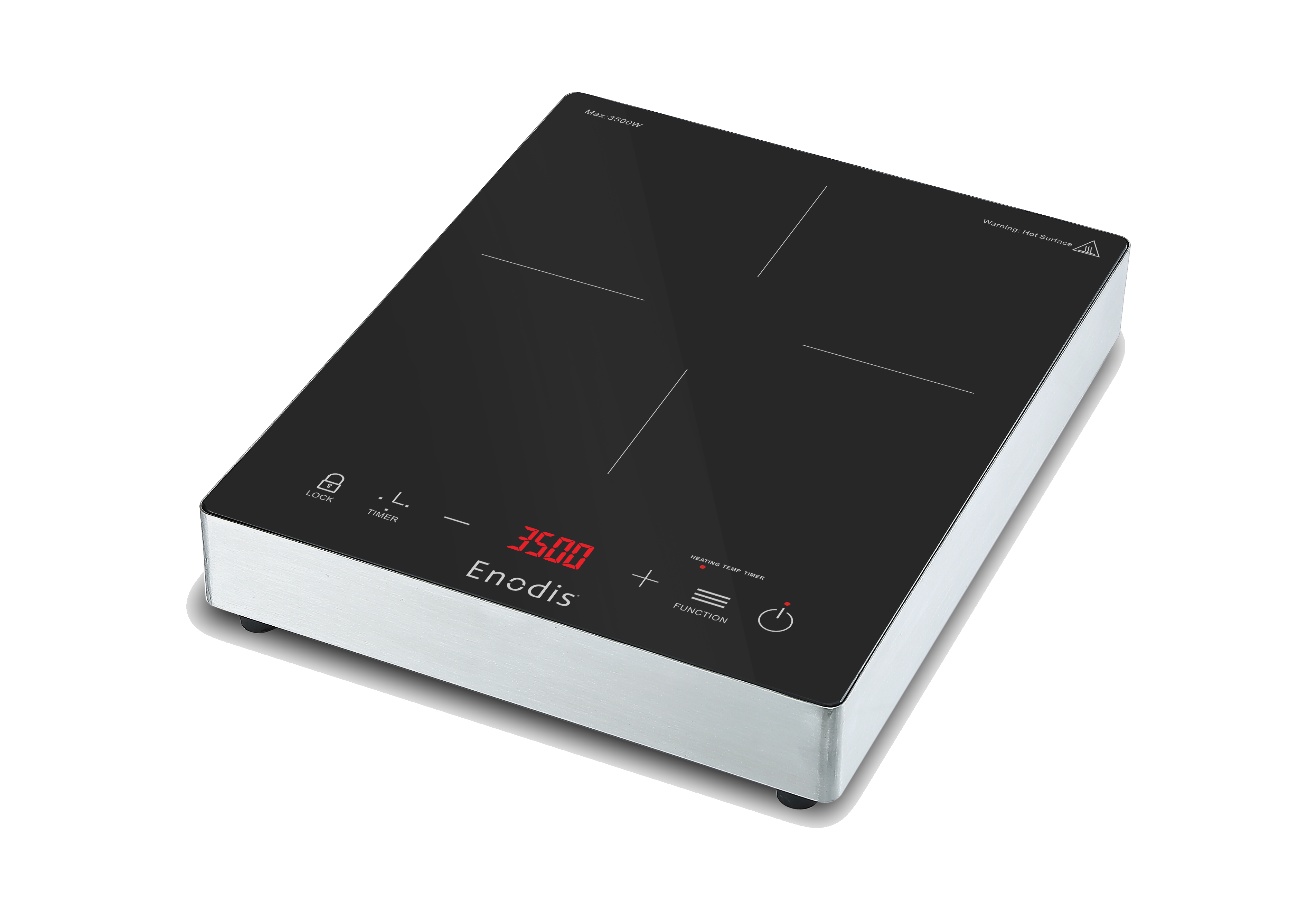 Plaque à induction à poser monofoyer Basic Line - BL350C - Enodis