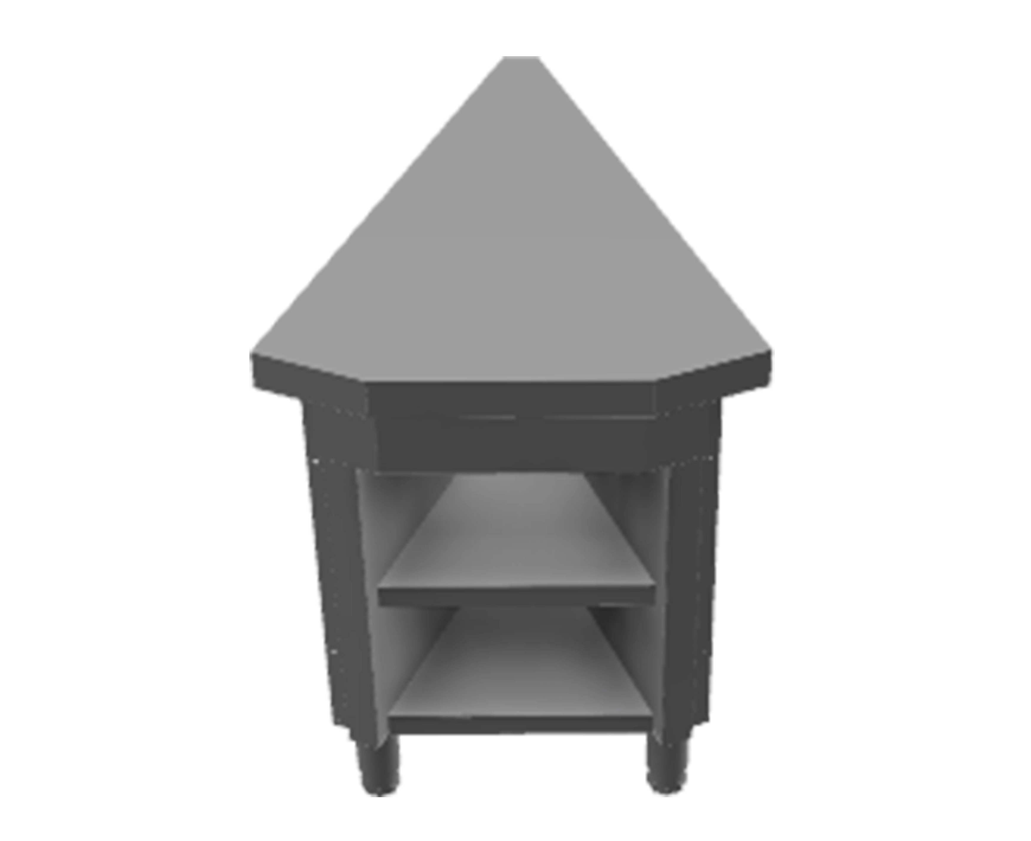 Internal corner units with cut-outs - Enodis