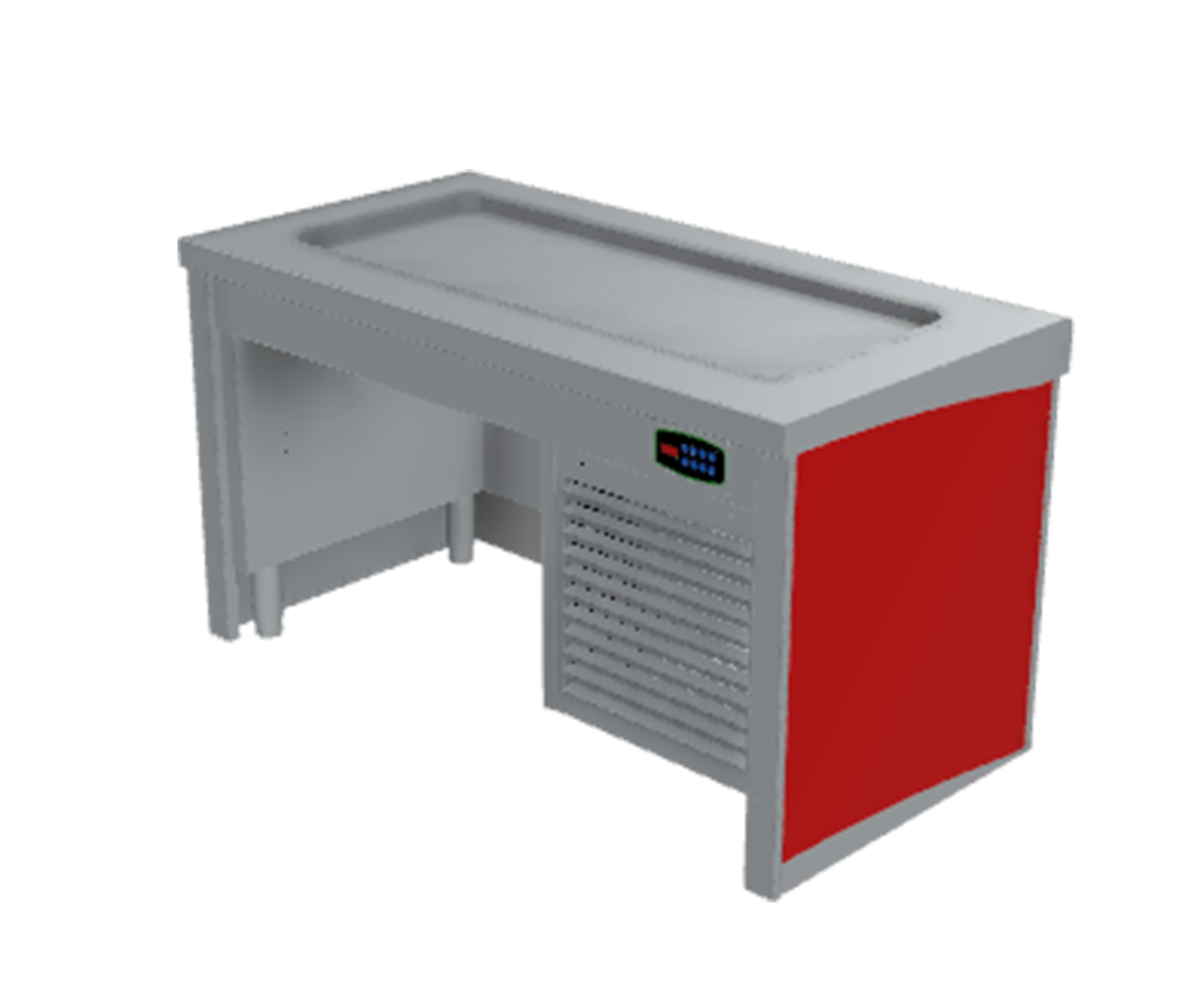 Freestanding stationary refrigeration units - 30mm deep wells - Enodis