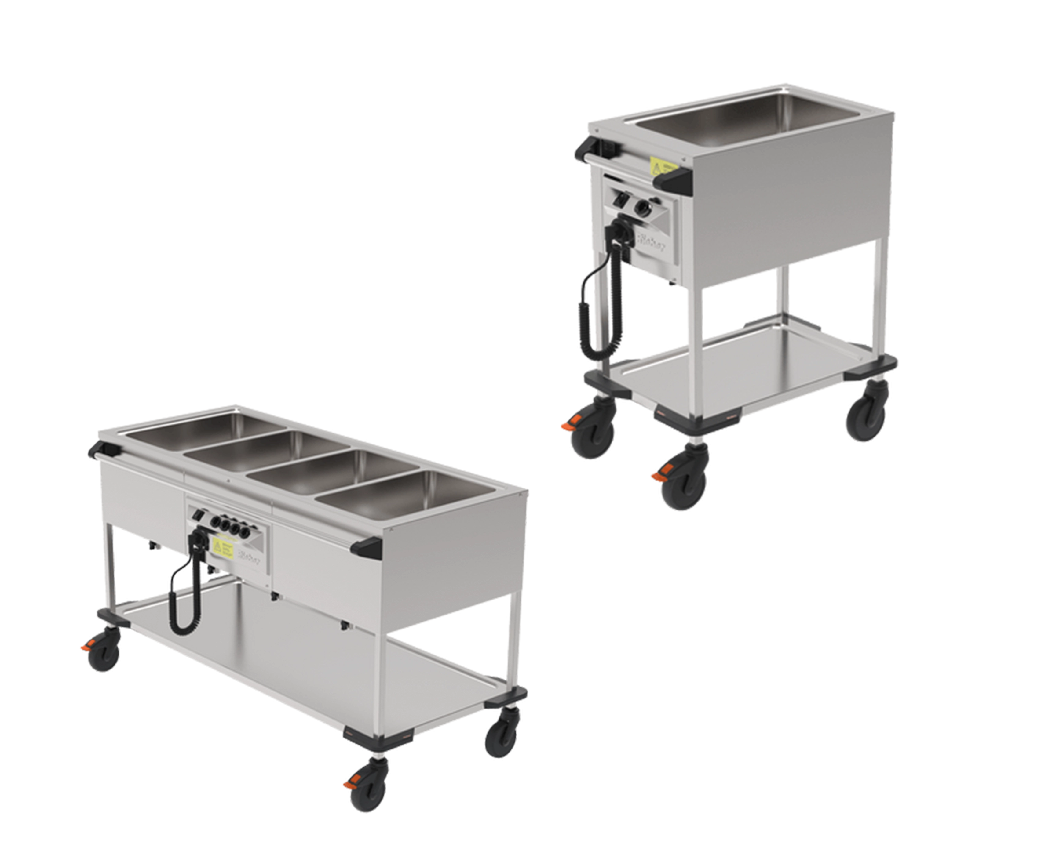 Water bath & dry trolleys - Enodis